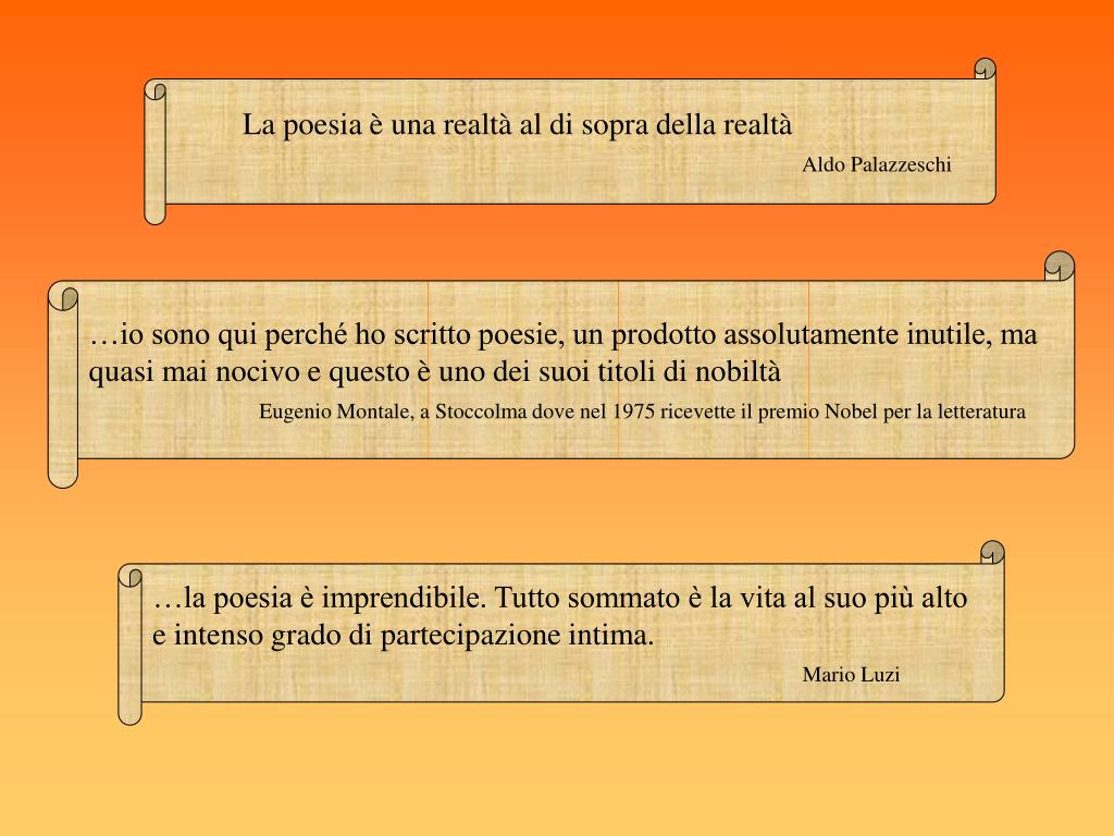 PPT - IL TESTO POETICO Cos’è un testo poetico? Quali sono le ...