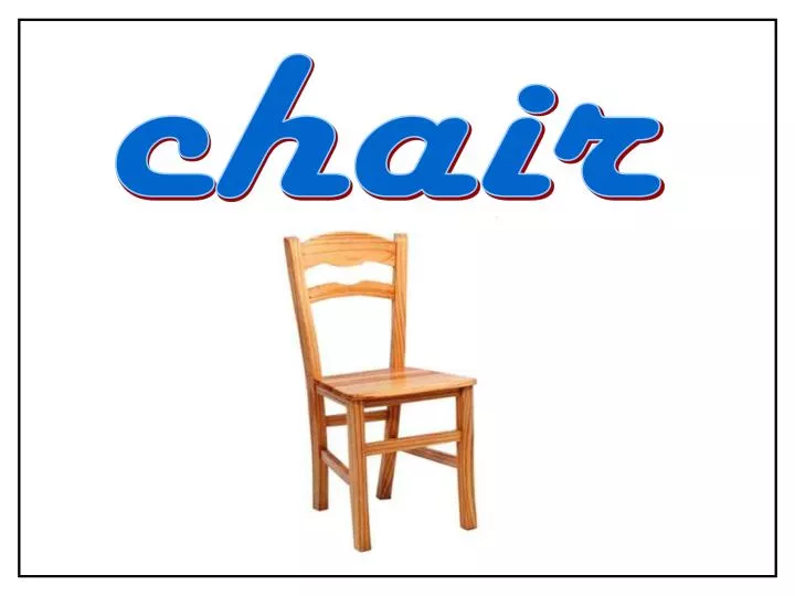 PPT - chair PowerPoint Presentation, free download - ID:4991233