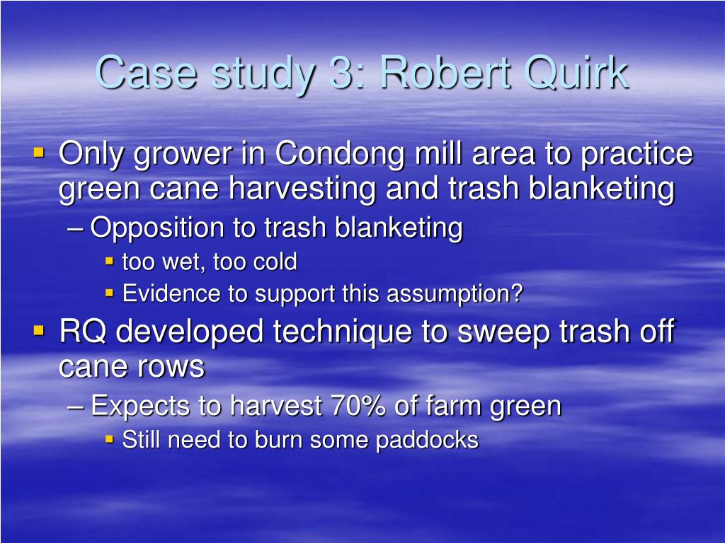 PPT - Innovators in Environmental Management in the Queensland Sugar ...