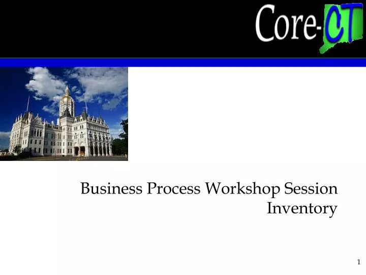 PPT - Business Process Workshop Session Inventory PowerPoint ...