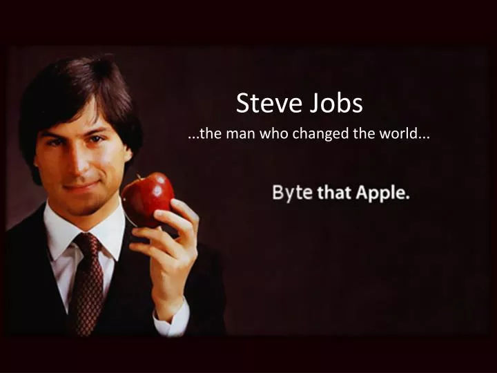 PPT - Steve Jobs PowerPoint Presentation, free download - ID:4992996
