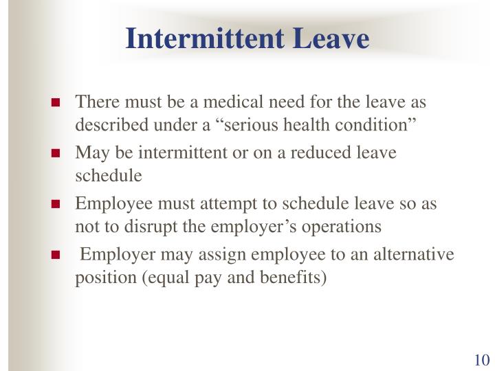 PPT - The Family And Medical Leave Act (FMLA) 1993 PowerPoint ...