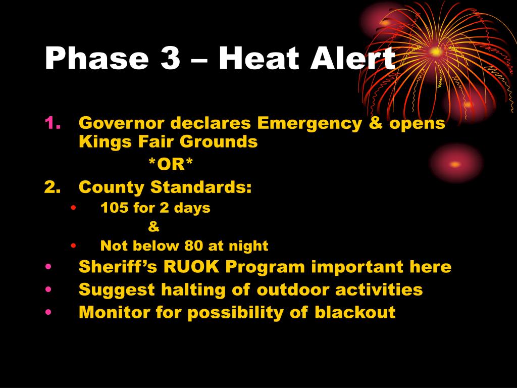 PPT - Kings County Extreme Heat Emergency Plan PowerPoint Presentation ...