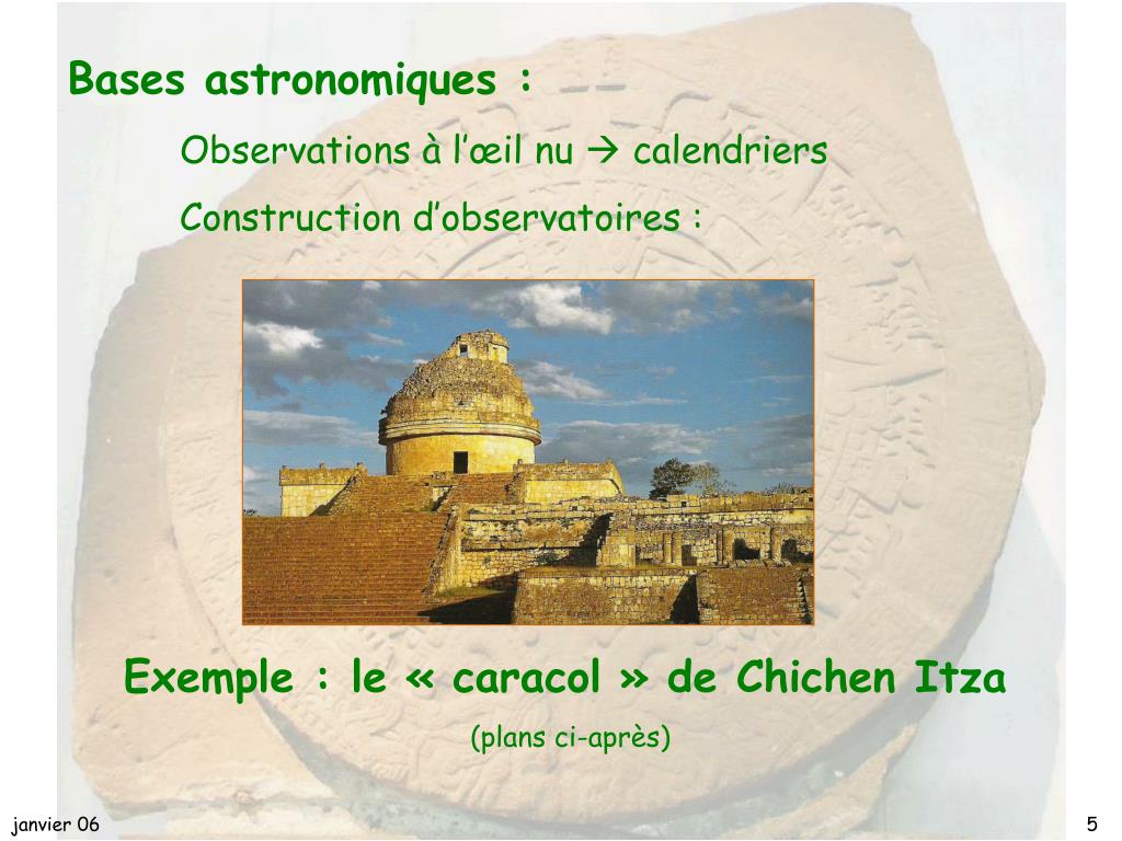 PPT - L’ASTRONOMIE, les MATHEMATIQUES et les CALENDRIERS chez les ...