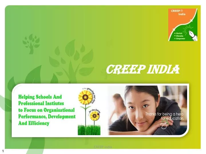 PPT - CREEP INDIA PowerPoint Presentation, free download - ID:4995370