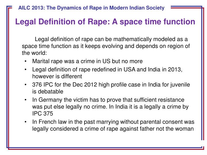 PPT - The Dynamics of Rape in Modern Indian Society PowerPoint ...