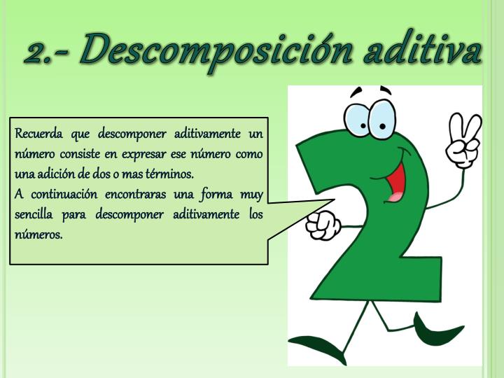 Ppt Valor Posicional Y Descomposición Aditiva Powerpoint Presentation
