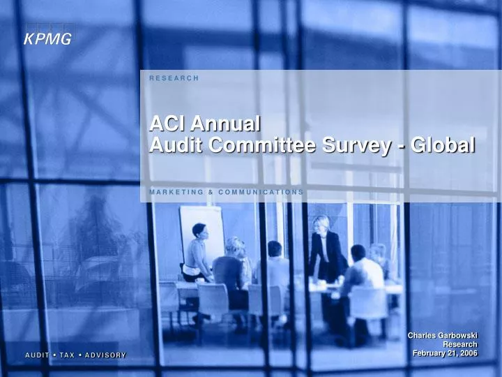 PPT - ACI Annual Audit Committee Survey - Global PowerPoint ...