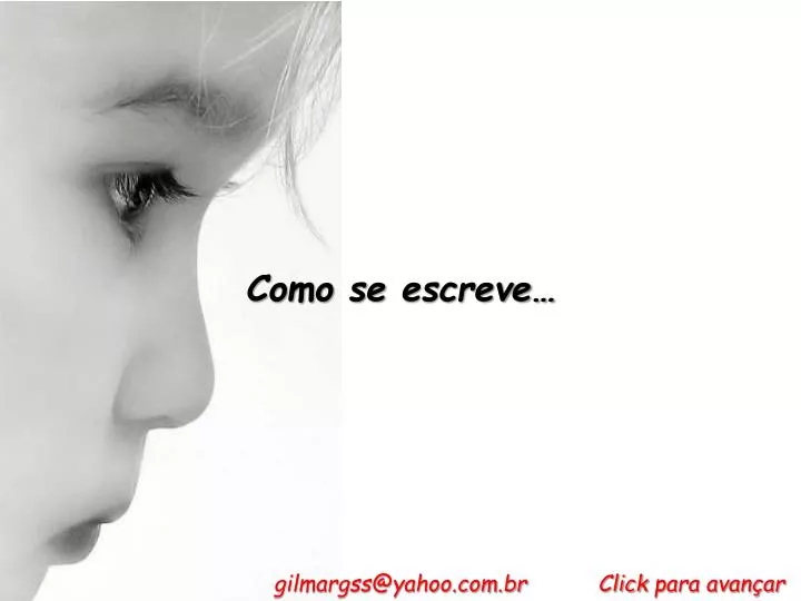 PPT - Como se escreve… PowerPoint Presentation, free download - ID:4998106