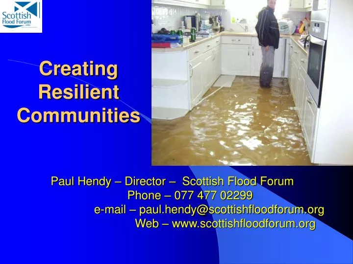 PPT - Creating Resilient Communities PowerPoint Presentation, free download - ID:4998214