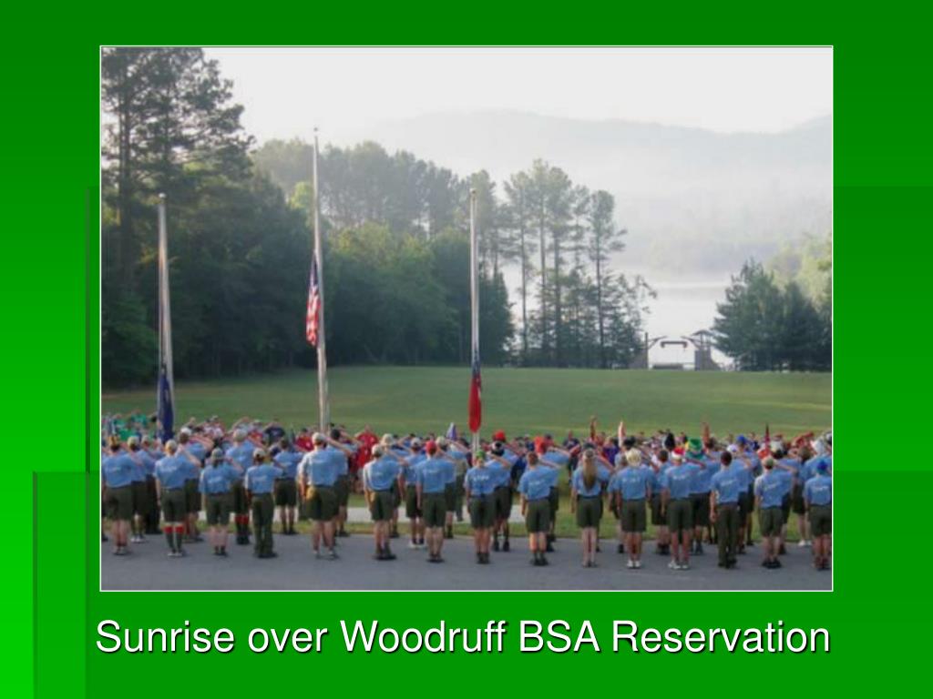 PPT - Troop 477 Summer Camp 2006 Woodruff Boy Scout Reservation ...