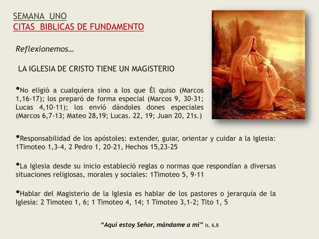 PPT - NIVELES DEL MAGISTERIO Y DIFERENTES DOCUMENTOS DE LA IGLESIA ...