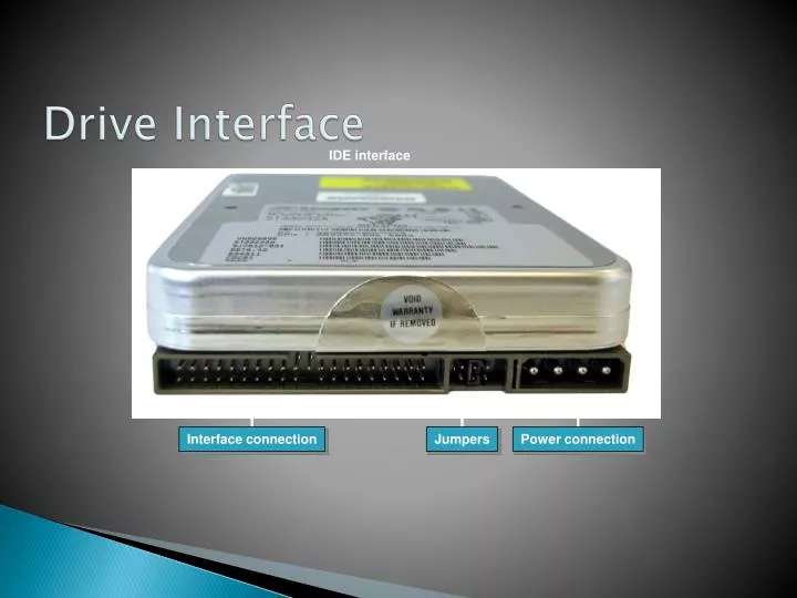 PPT - Drive Interface PowerPoint Presentation, free download - ID:4999306