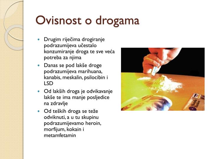 PPT - Ovisnosti PowerPoint Presentation - ID:4999918