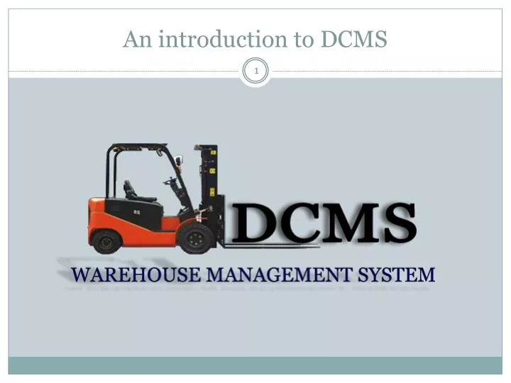 PPT - An introduction to DCMS PowerPoint Presentation, free download ...