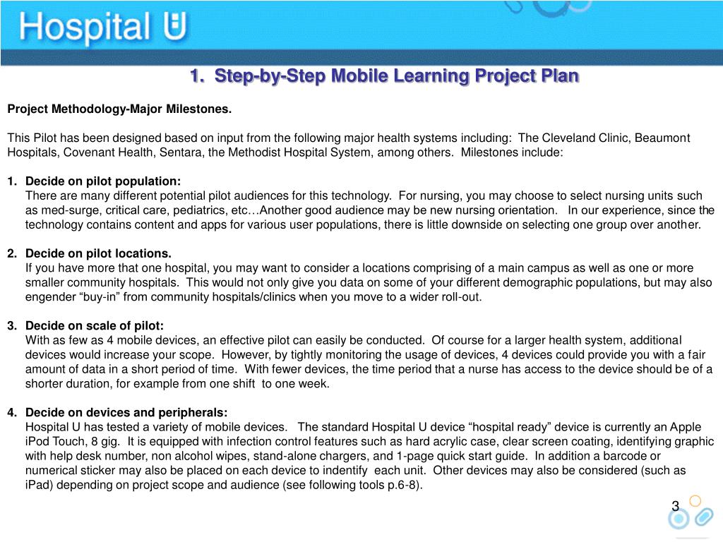 PPT - Mobile Learning Toolkit For NNSDO Participants 2010 From Hospital ...