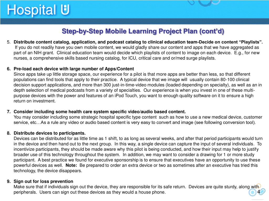 PPT - Mobile Learning Toolkit For NNSDO Participants 2010 From Hospital ...