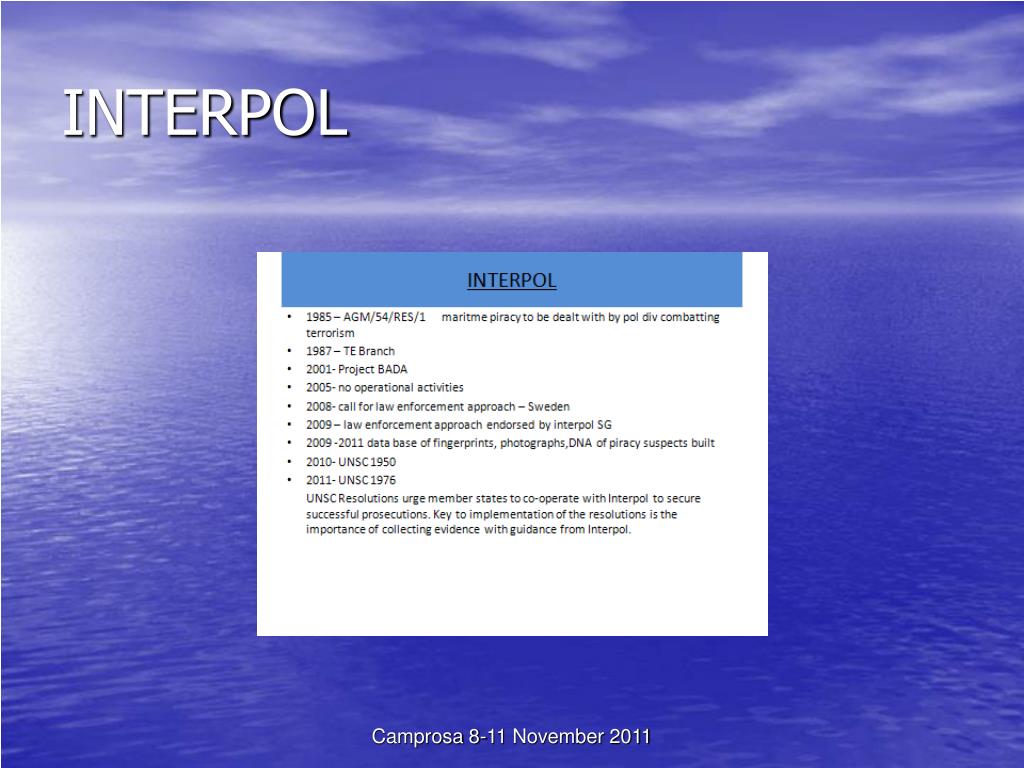 PPT - Piracy in African waters: Maritime Zones and Industries at risk ...