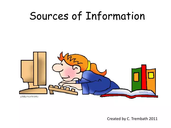 PPT - Sources of Information PowerPoint Presentation, free download ...