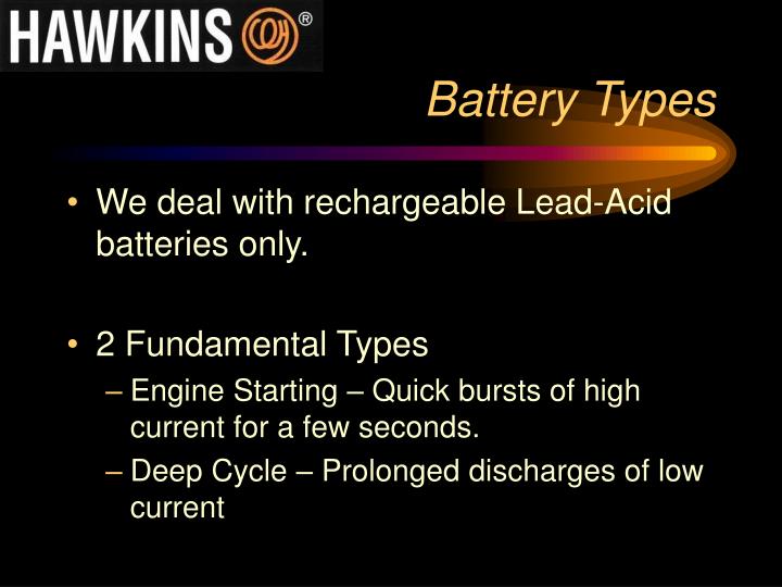 PPT - Batteries & Battery Charging PowerPoint Presentation - ID:5002511