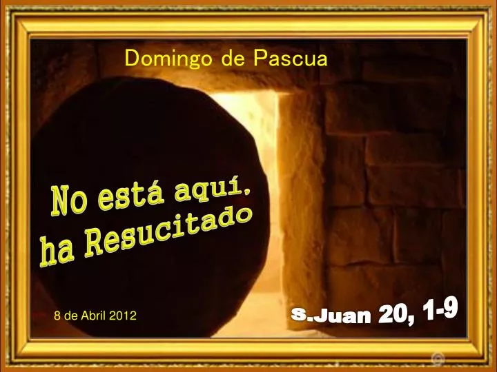 PPT - No está aquí, ha Resucitado PowerPoint Presentation, free ...