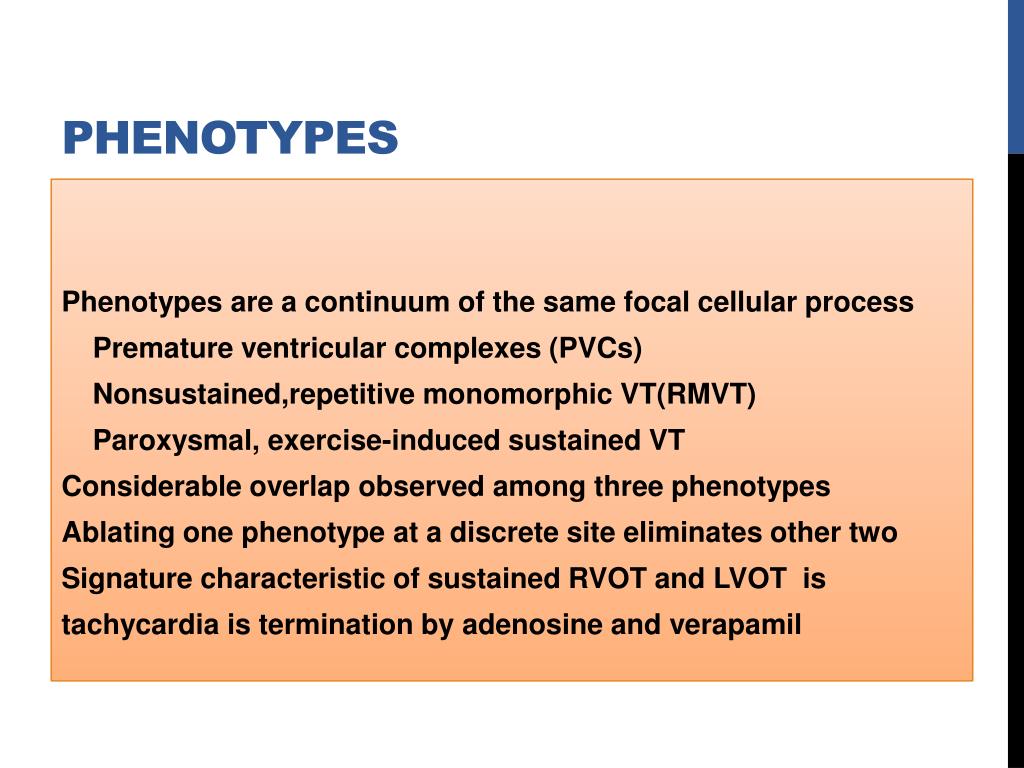 PPT - VENTRICULAR TACHYCARDIAS IN THE ABSENCE OF STRUCTURAL HEART ...