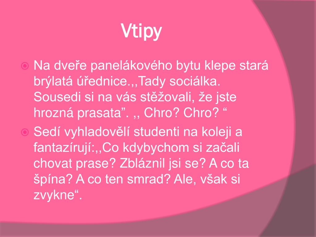 PPT - Projekt ,, zvířata ” N ázev Skupiny: ,,Špinavý jako prase ...