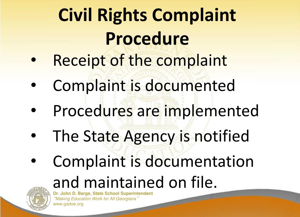 PPT - USDA Civil Rights and School Nutrition Programs PowerPoint ...