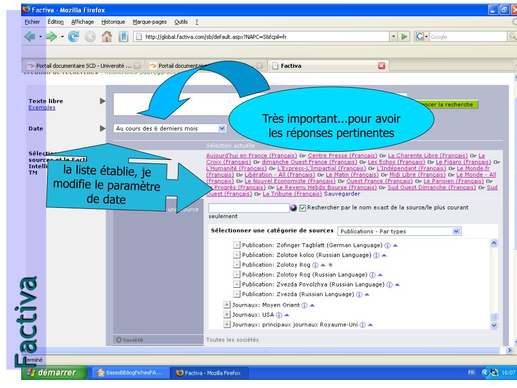 PPT - FACTIVA - UN OUTIL POUR FAIRE UNE REVUE DE PRESSE - (ressource d ...