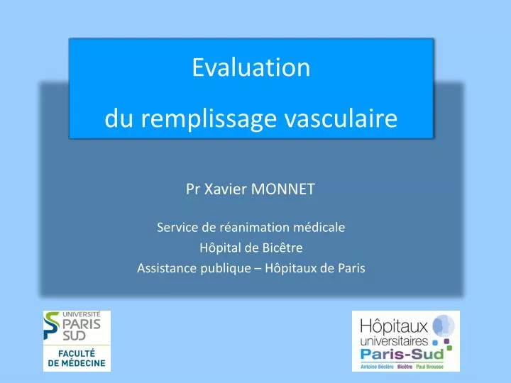 PPT - Pr Xavier MONNET PowerPoint Presentation, free download - ID:5009128