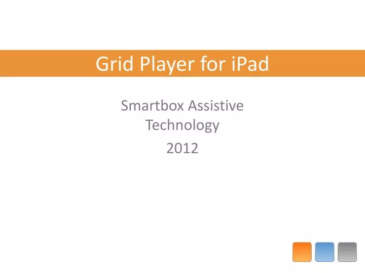 PPT - Grid Player for iPad PowerPoint Presentation, free download - ID ...
