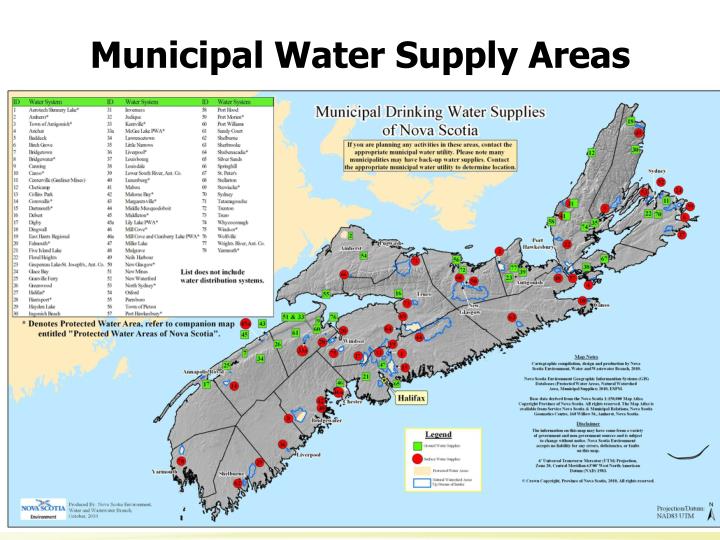 PPT - Nova Scotia Environment Source Water Protection PowerPoint ...