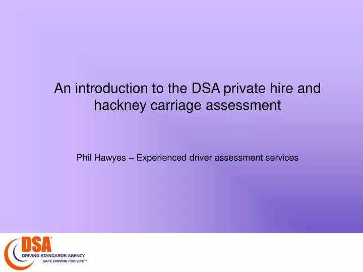 PPT - About the Driving Standards Agency PowerPoint Presentation, free ...