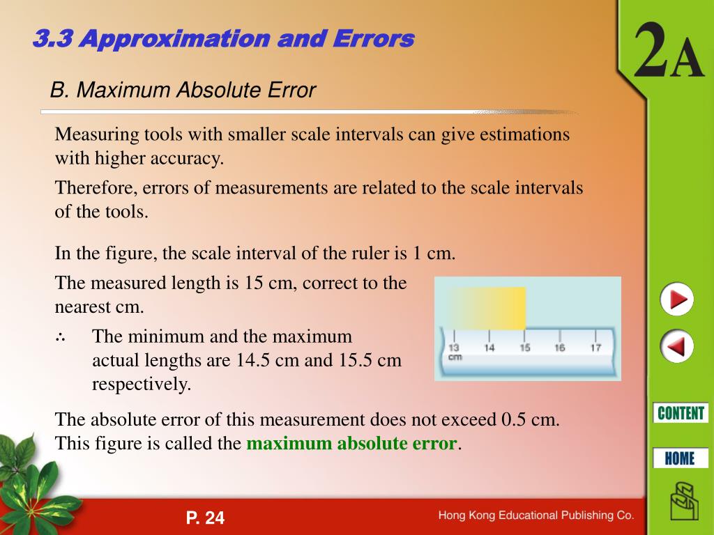 PPT - Approximation and Errors PowerPoint Presentation, free download ... PPT - Approximation and Errors PowerPoint Presentation, free download ...