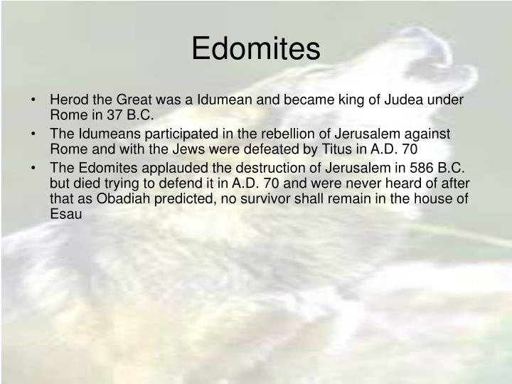 PPT - OBADIAH PowerPoint Presentation - ID:5012276