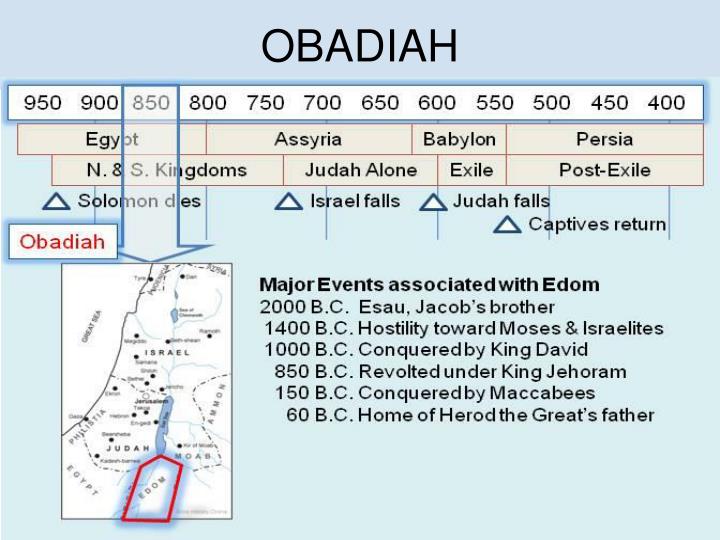 PPT - OBADIAH PowerPoint Presentation - ID:5012276