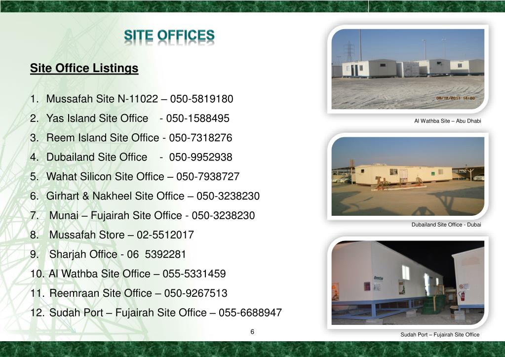 PPT - REMCON ELECTRICAL CO. LLC P.O. Box 29497 – Abu Dhabi – United ...