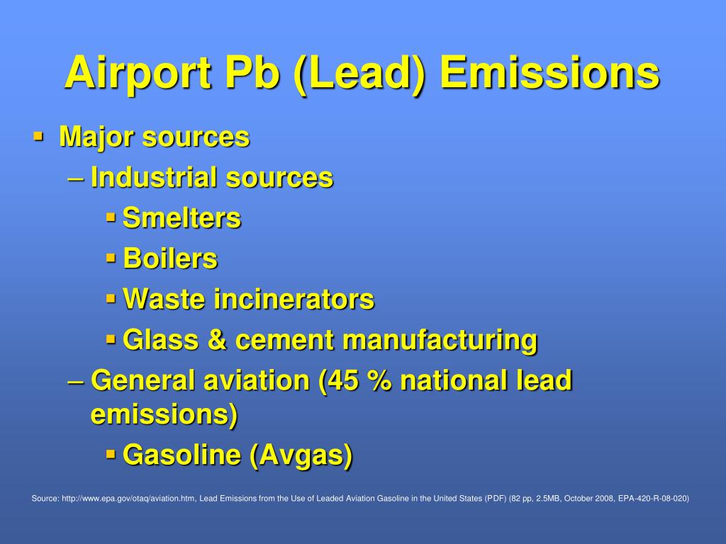 PPT - Regional Air Quality & Airport Impacts PowerPoint Presentation ...
