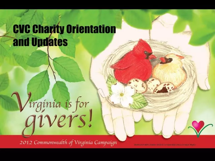 PPT - CVC Charity Orientation and Updates PowerPoint Presentation, free ...