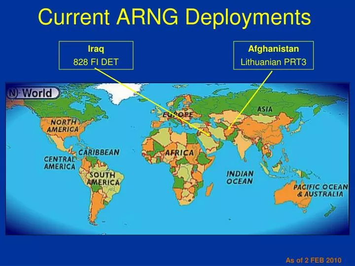 PPT - Current ARNG Deployments PowerPoint Presentation, free download ...
