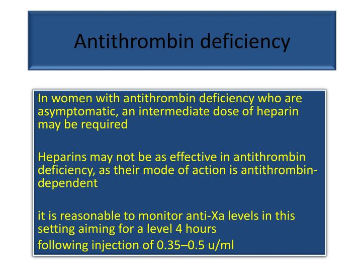 PPT - Asymptomatic heritable thrombophilia PowerPoint Presentation - ID ...