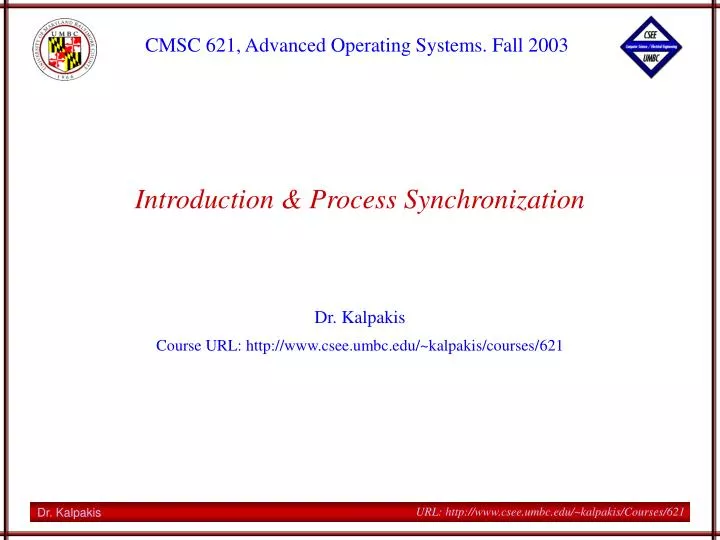 PPT - Introduction & Process Synchronization PowerPoint Presentation - ID:5015679