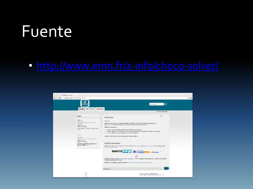 Ppt Choco An Open Source Java Constraint Programming Library Powerpoint Presentation Id5015977 3002