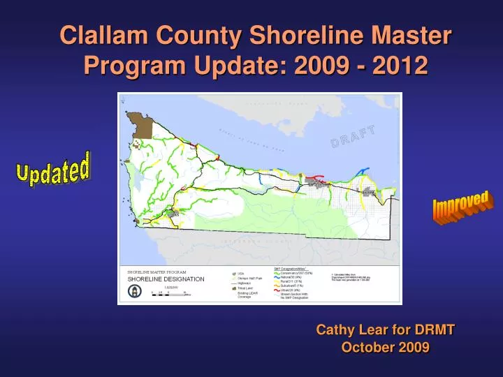 PPT - Clallam County Shoreline Master Program Update: 2009 - 2012 ...