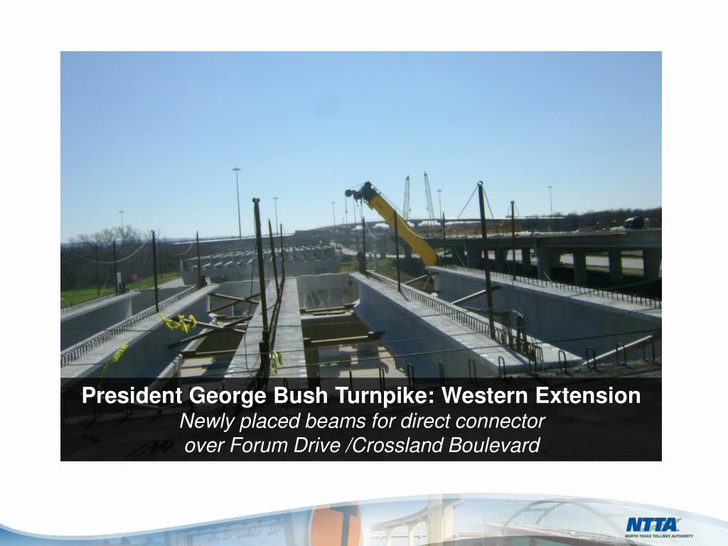 PPT - President George Bush Turnpike Western Extension (SH 161 ...