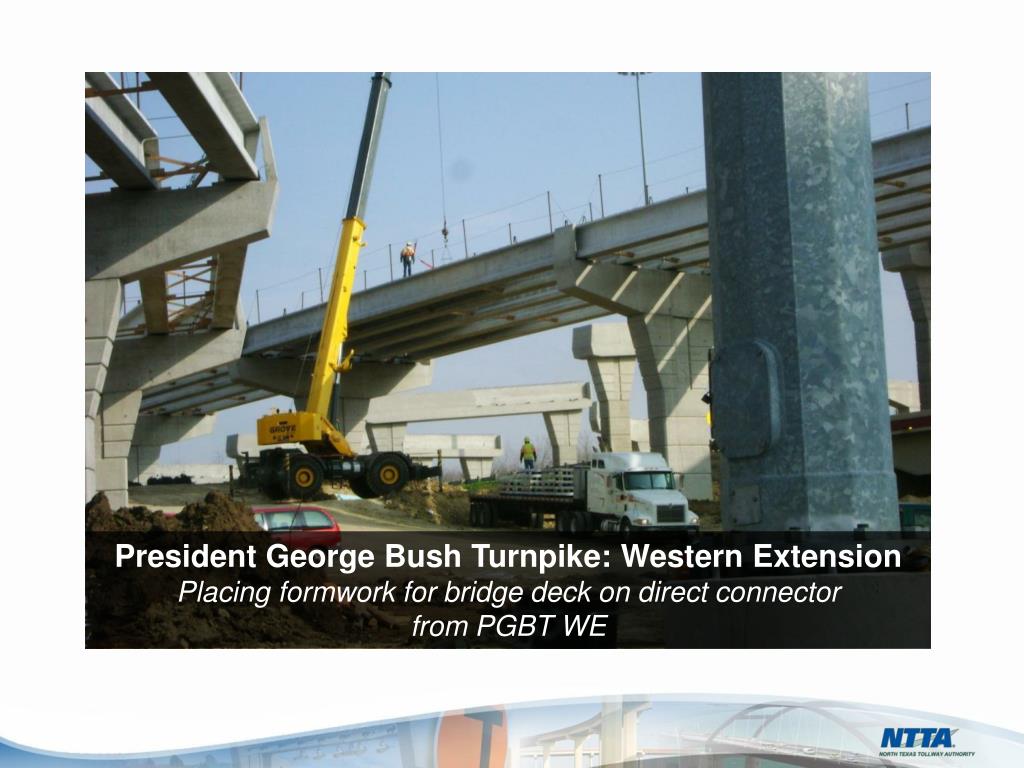 PPT - President George Bush Turnpike Western Extension (SH 161 ...