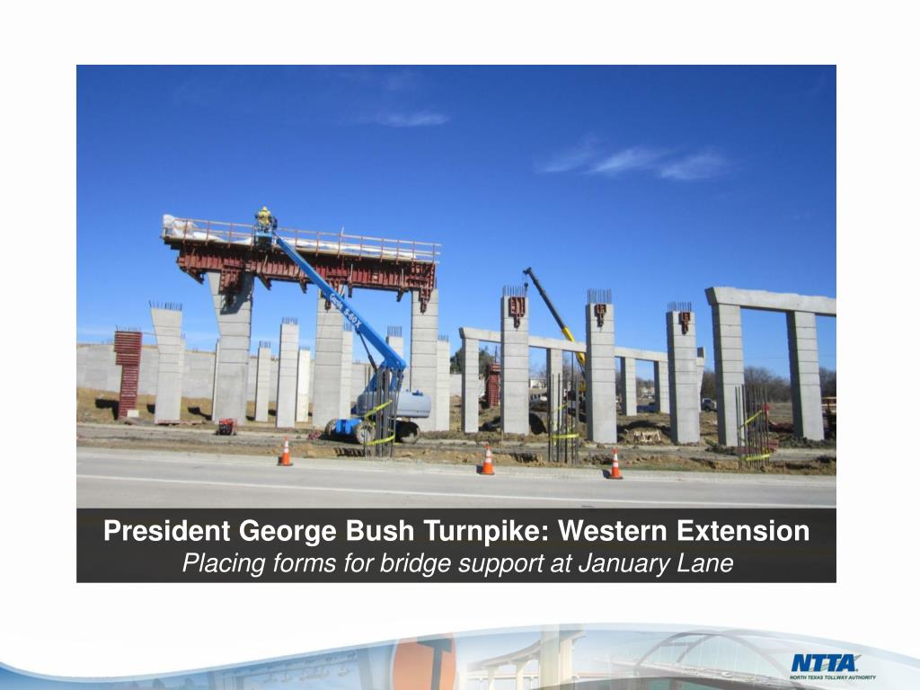 PPT - President George Bush Turnpike Western Extension (SH 161 ...