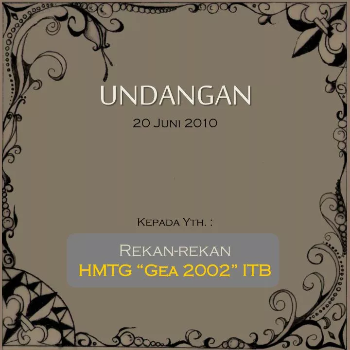 PPT - UNDANGAN PowerPoint Presentation, free download - ID:5016857
