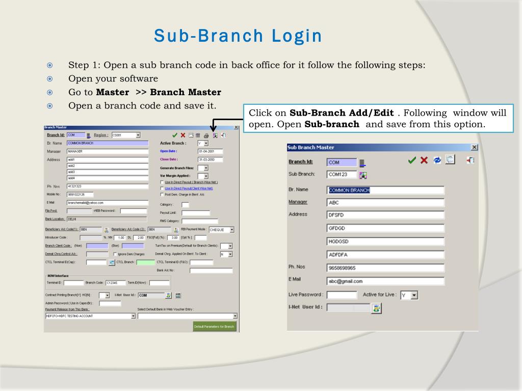 PPT - important setting for online software PowerPoint Presentation ...
