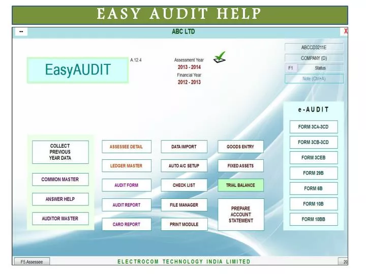 PPT - EASY AUDIT HELP PowerPoint Presentation, free download - ID:5018702